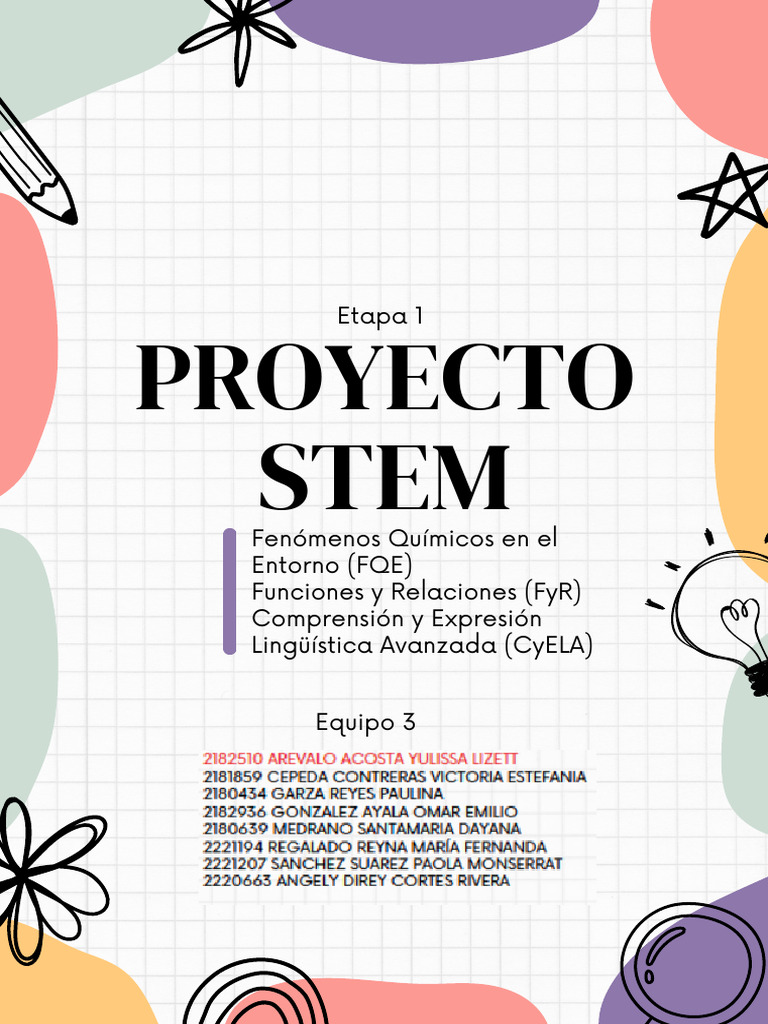 321 - Evidencia STEM 3 - Equipo3 | PDF | Agua | Agua potable