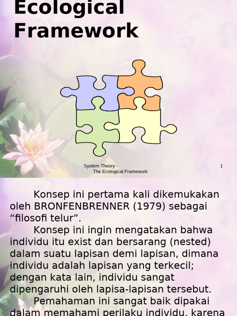 3 Ecological Framework Dan Core Values | PDF 3 Ecological Framework Dan Core Values | PDF