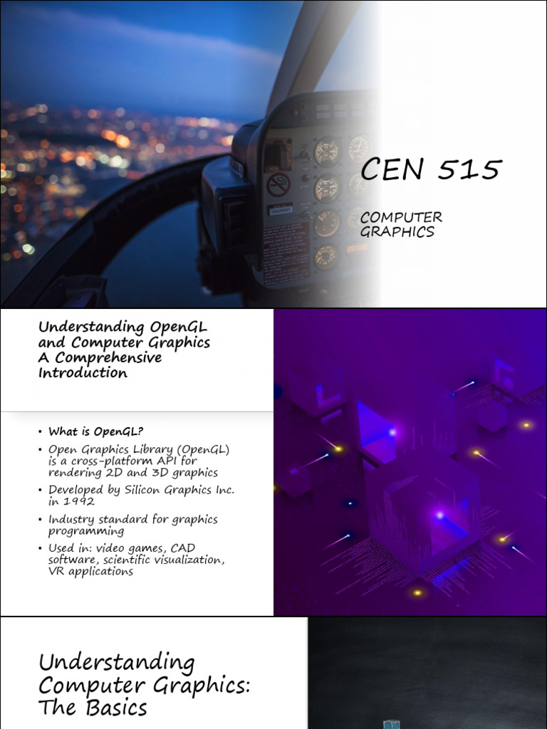 CEN 515-new | PDF | Computer Graphics | Shader
