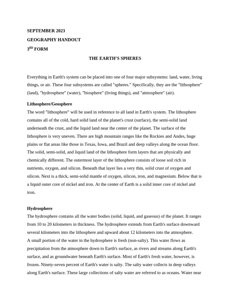 EARTH | PDF | Earth Sciences | Earth
