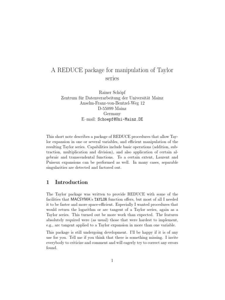 Taylor | PDF | Trigonometric Functions | Exponential Function
