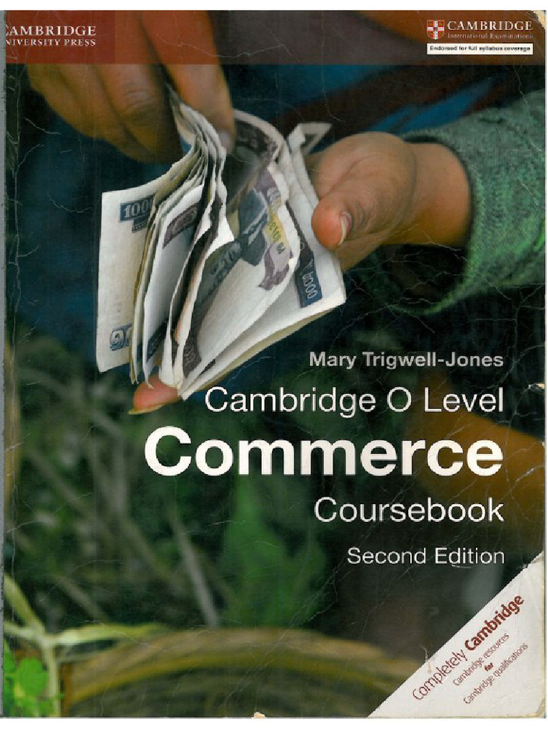 Commerce Book O Levels - Caienotesofficial | PDF