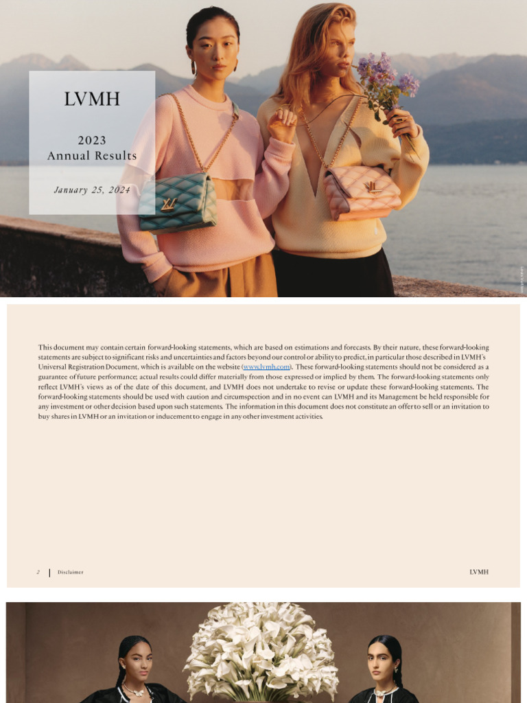 LVMH 2023 Annual Results FR | PDF