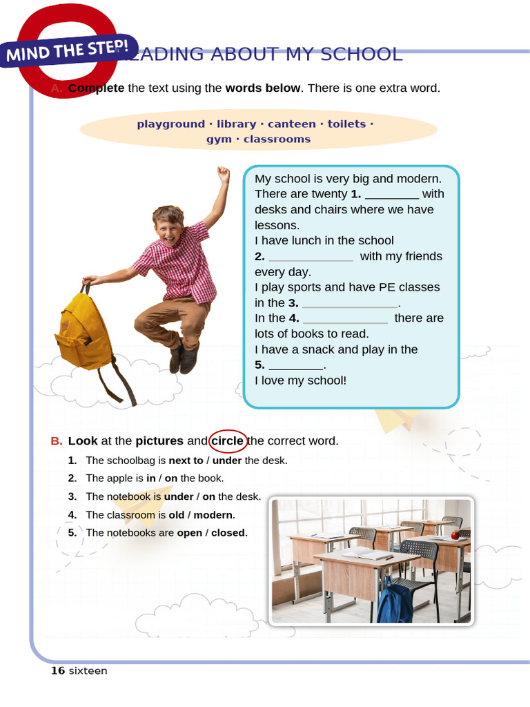 Hon5 Mind The Step Reading School | PDF