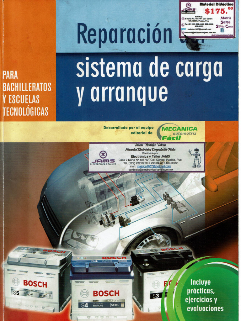 Reparacion Del Sistema de Carga y Arranque | PDF