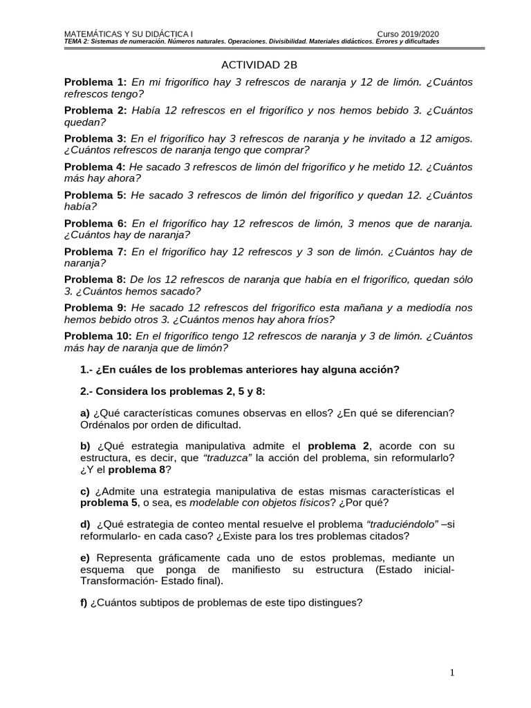Actividad 2B Tema 2 | PDF