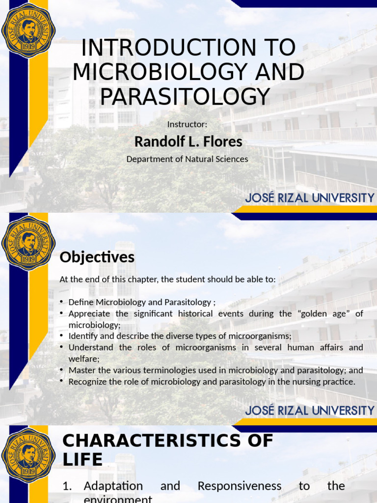Introduction To Microbiology and Parasitology | PDF | Microorganism | Bacteria