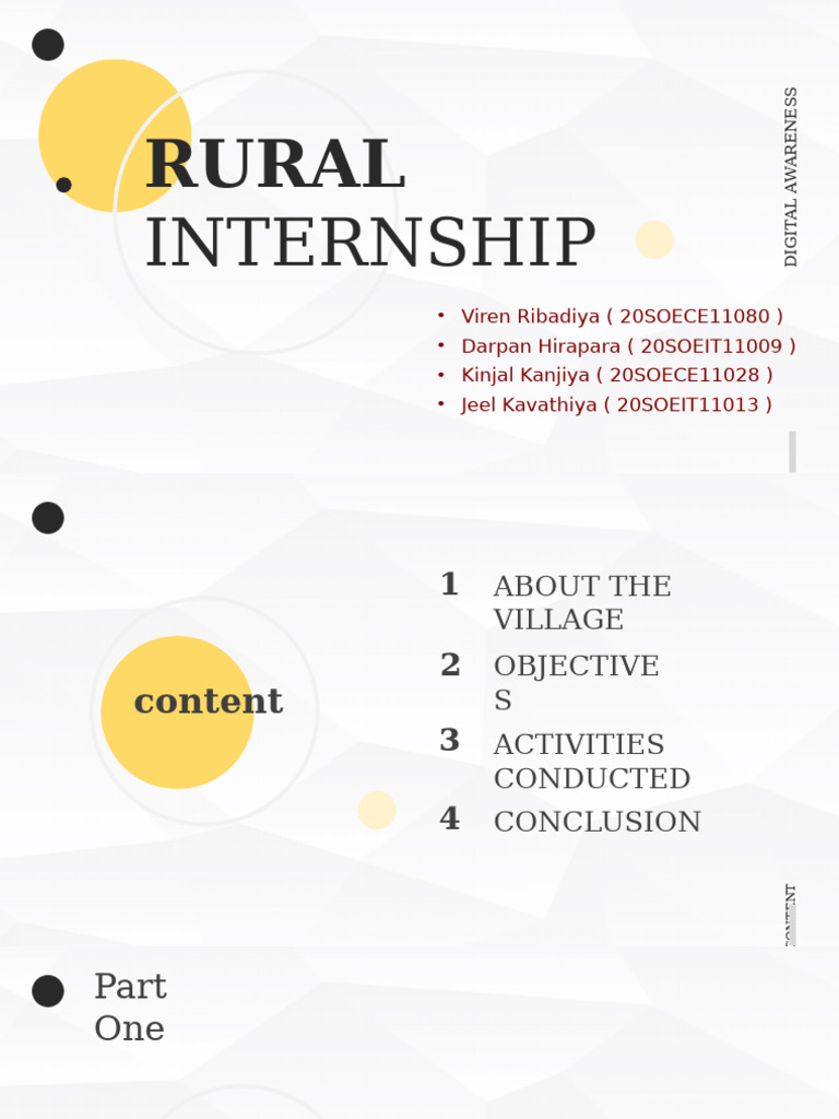 20SOECE11080 - PPT - RULER - INTERNSHIP - Viren Ribadiya | PDF ...
