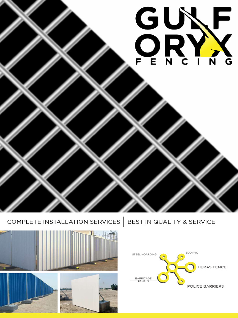 GO Fencing Fixing LLC | PDF | Polyvinyl Chloride | Recycling