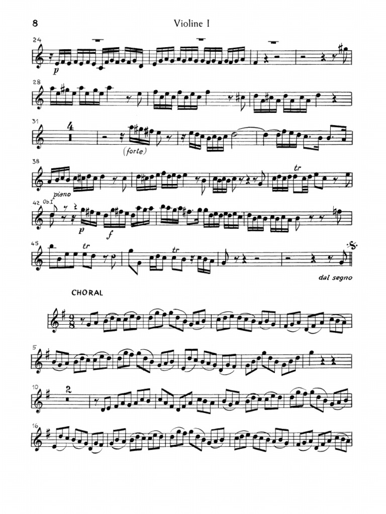 BWV 147 - Violine | PDF