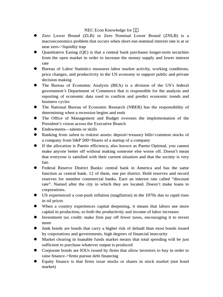 Current NEC Exchange Rate Insights | PDF | Bonds (Finance) | Economic ...