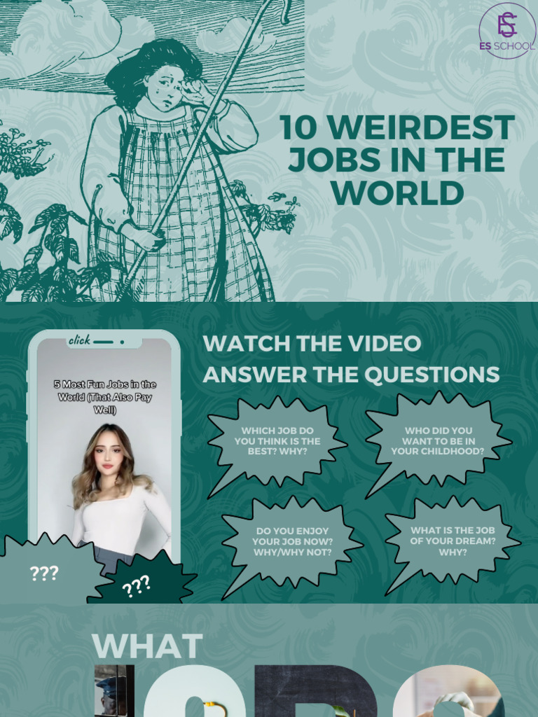 10 Weirdest Jobs in The World | PDF | Teachers
