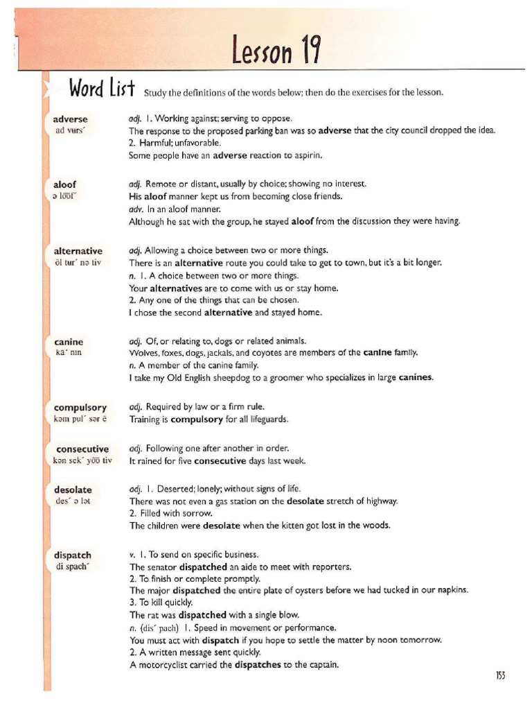 Annotated WW3 Lesson 19 | PDF