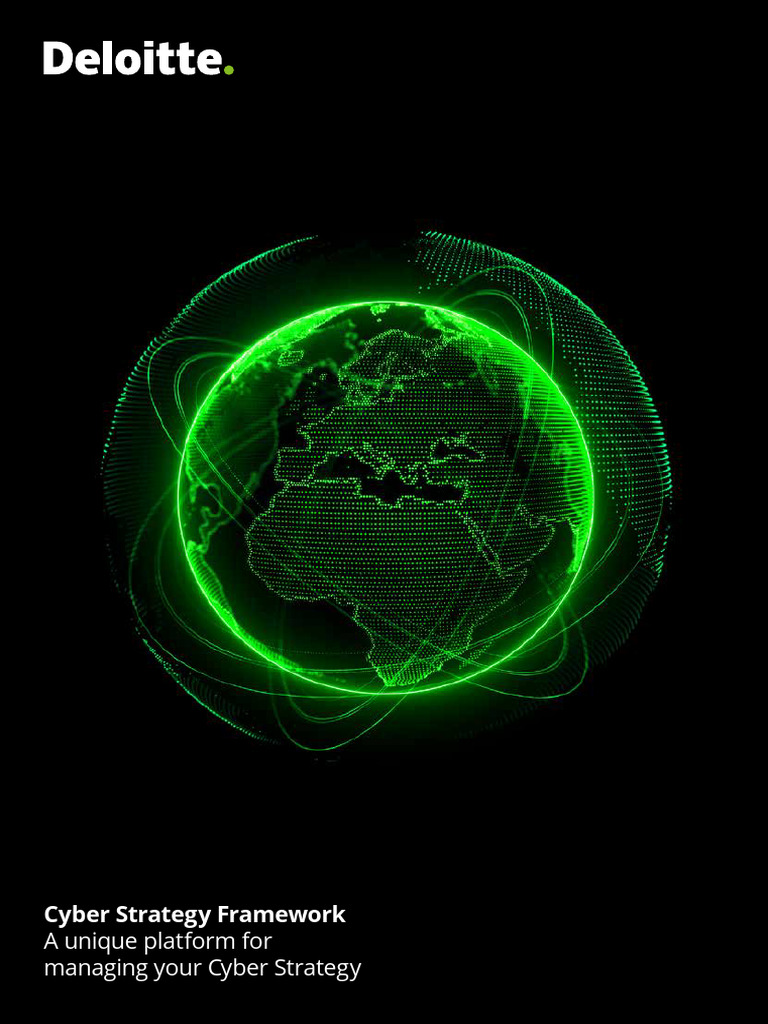 Cyber Strategy Framework Brochure | PDF | Computer Security | Security