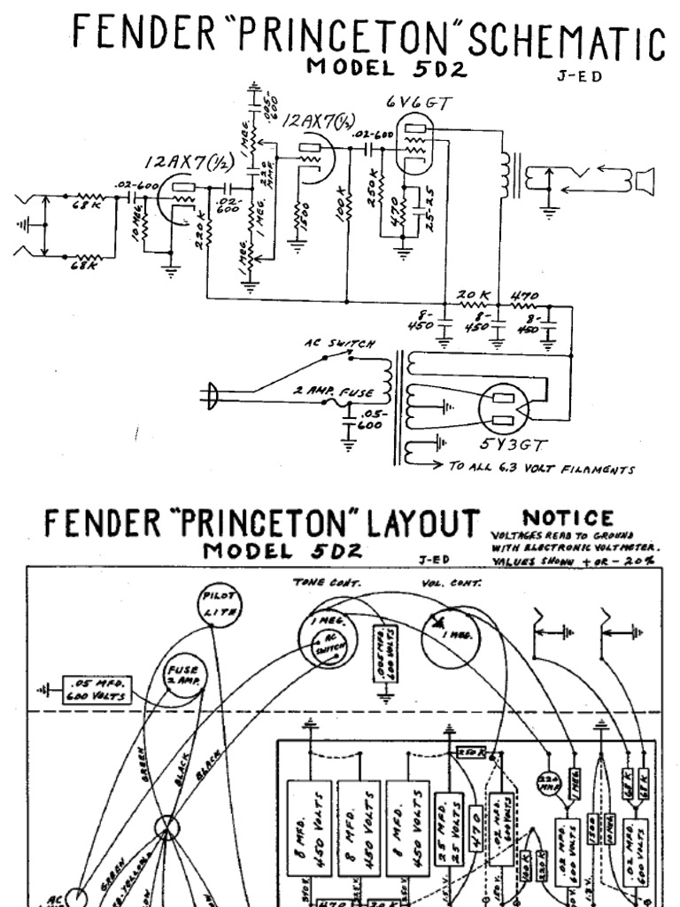 Princeton 5d2 Schem | PDF