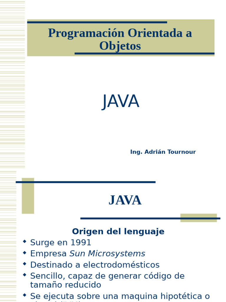 Características Clave de Java | PDF | Java (lenguaje de programación ...