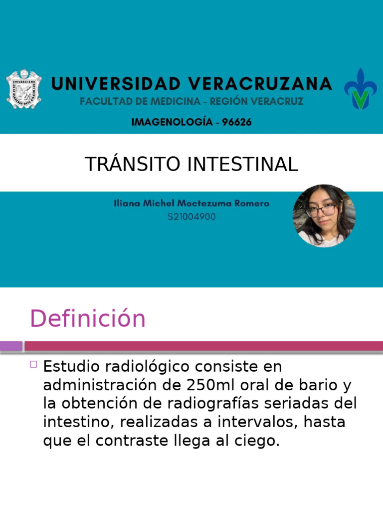 Tránsito Intestinal - Moctezuma Romero | PDF | Tracto gastrointestinal ...