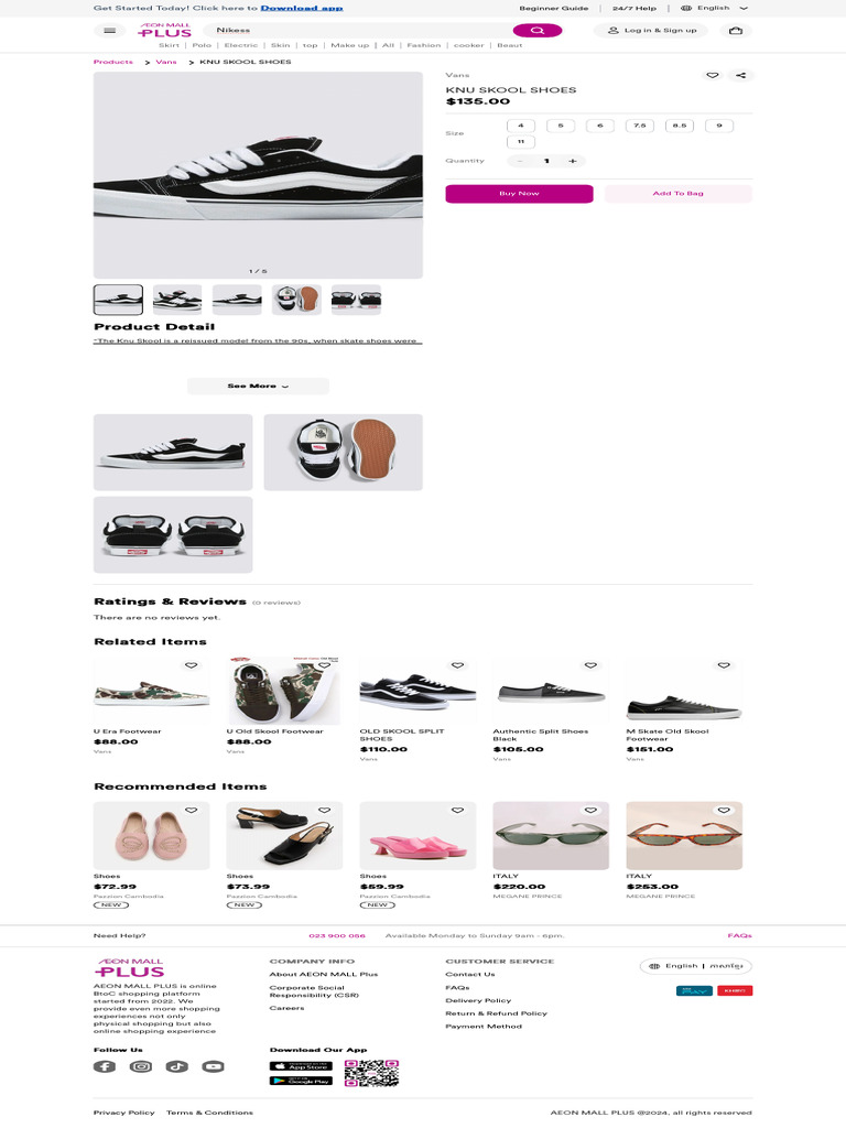 Aeon Mall Logi Plus Cambodia Best Online - Offl… | PDF | Shoe ...