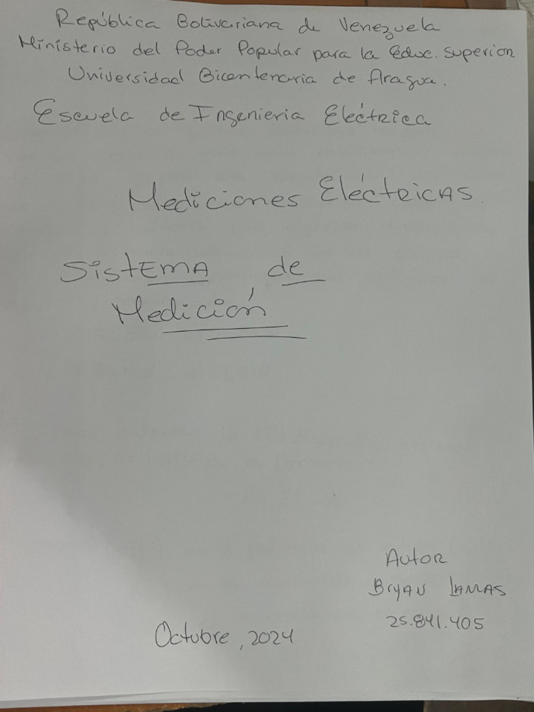 Actividad 1, Mediciones Eléctricas | PDF