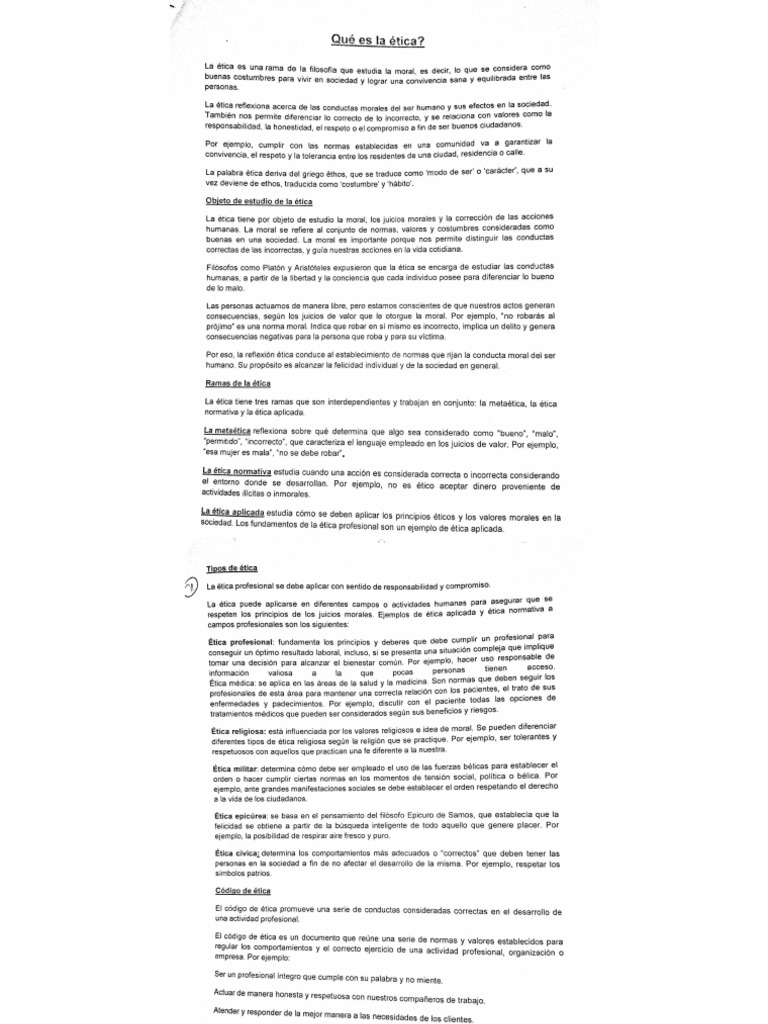 Etica | PDF