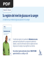 Control Glucosa en Excel | PDF