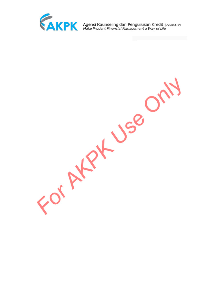 SURAT LULUS AKPK Habasalimi | PDF