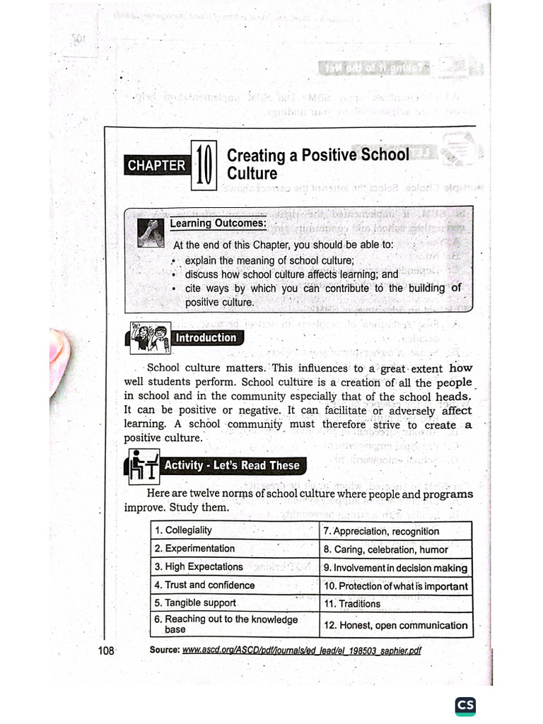 Chapter 1011 The Teacher and Community | PDF