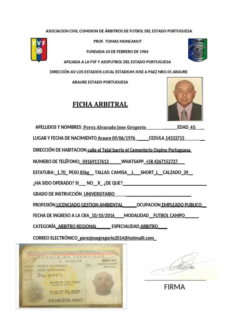 Jose Perez Arbit | PDF