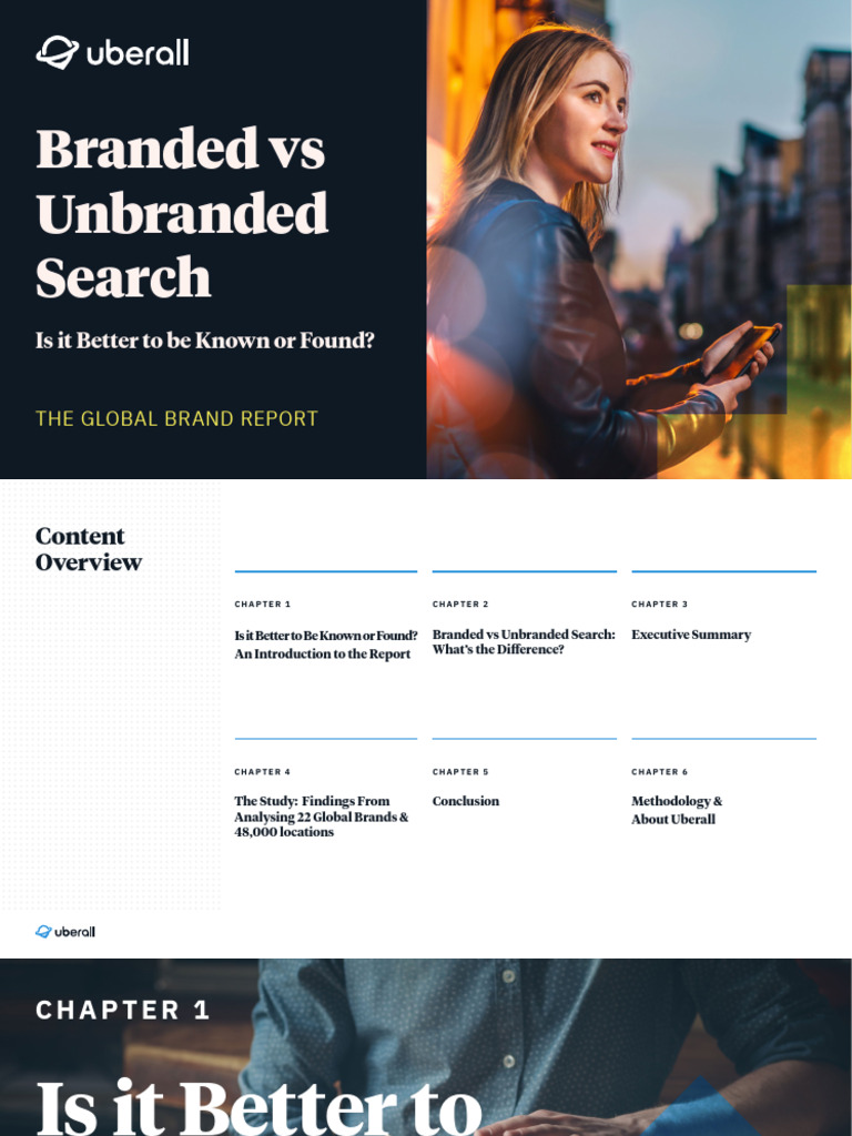 Branded Vs Unbranded Search Report | PDF | Brand | Marketing