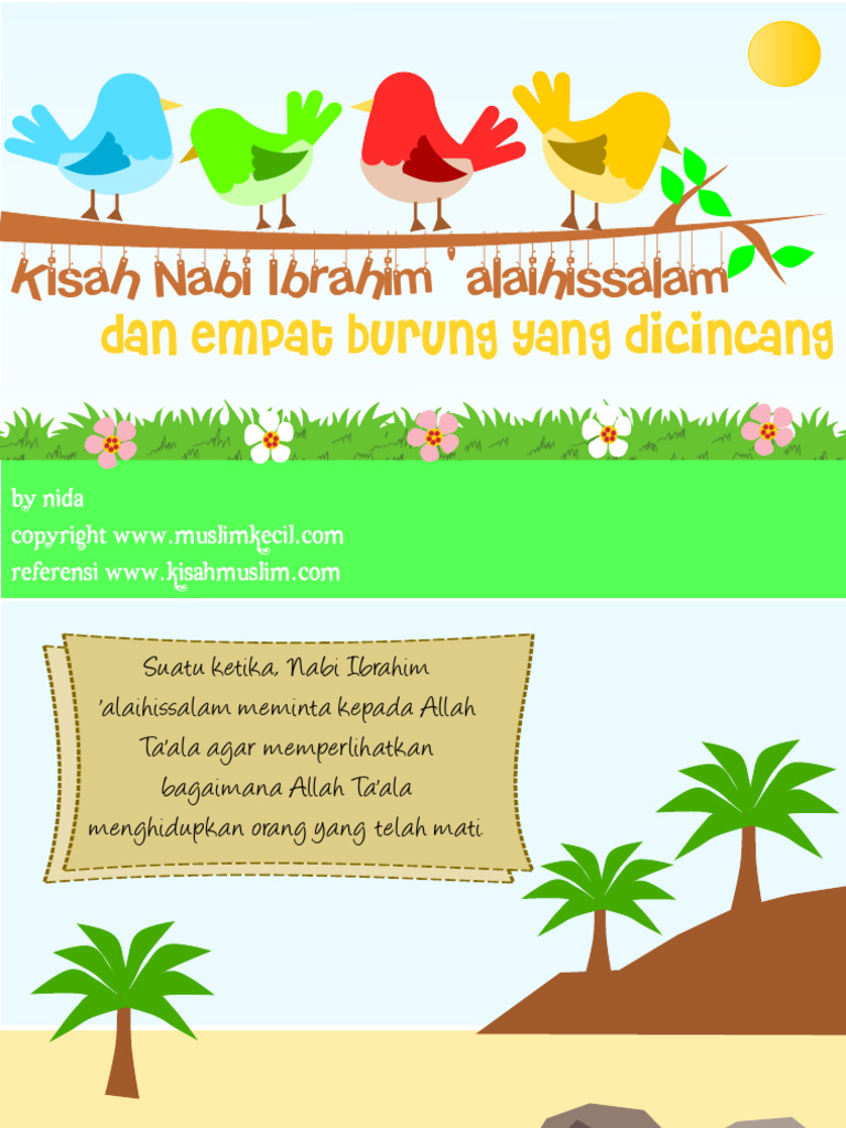 Kisah Nabi Ibrahim - 4 Burung Yang Dicincang | PDF