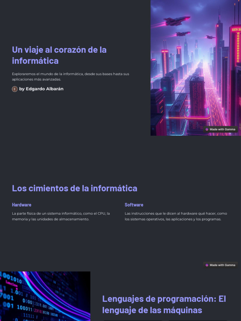 Un Viaje Al Corazon de La Informatica | PDF | Informática | Software de ...