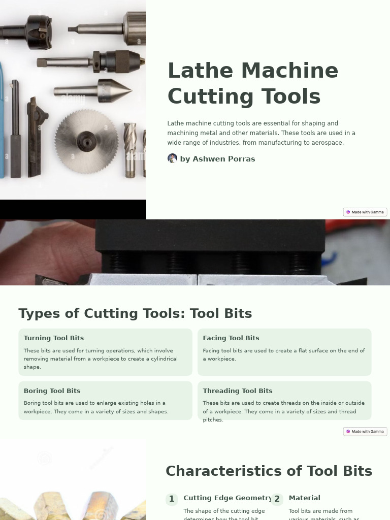 Lathe-Machine-Cutting-Tools | PDF | Grinding (Abrasive Cutting) | Wear