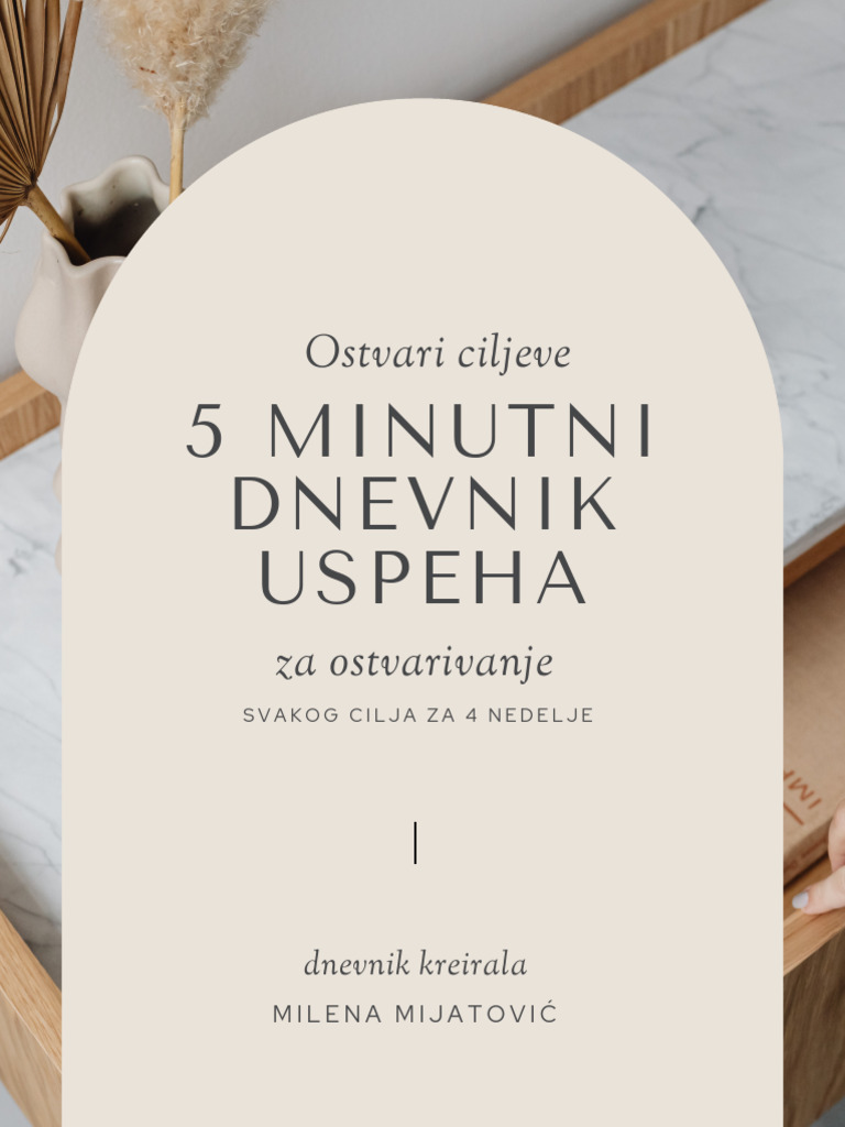 Vodič Za Ostvarivanje Ciljeva - Dnevnik | PDF