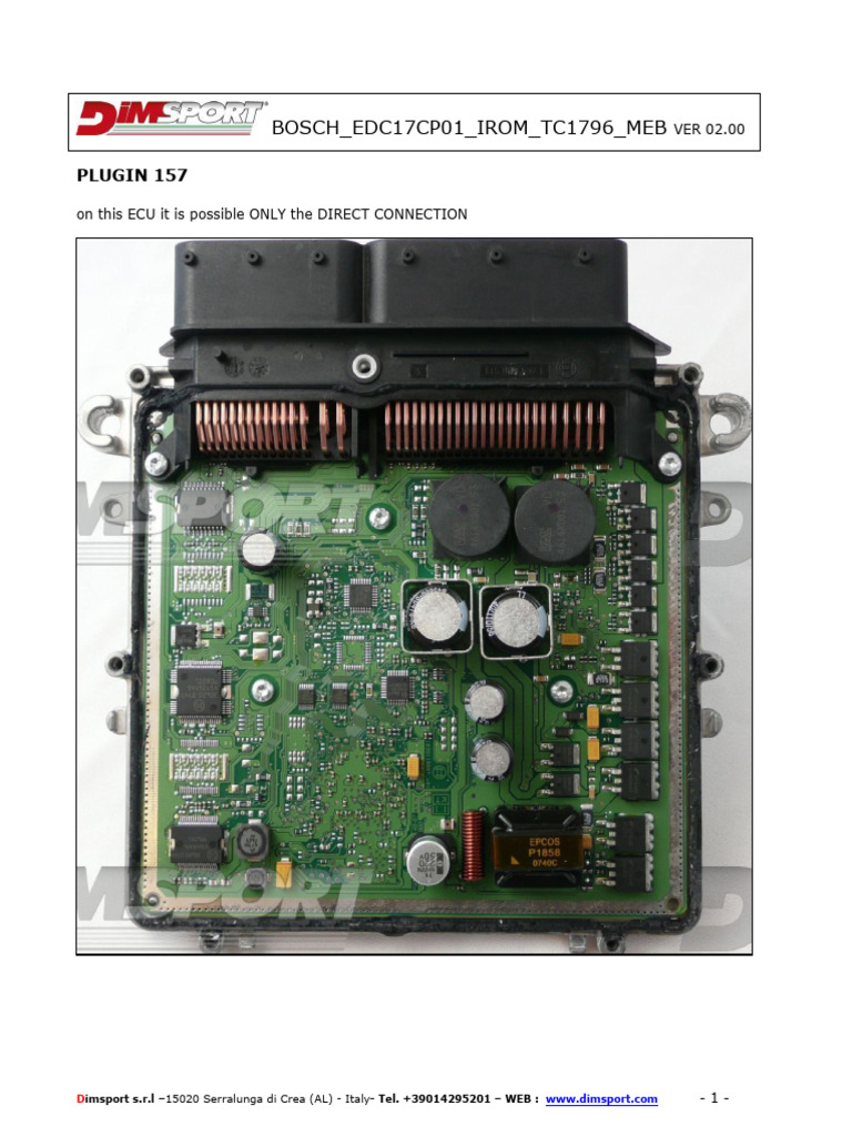 NT_BOSCH_EDC17CP01_IROM_TC1796_MEB_1033 | PDF