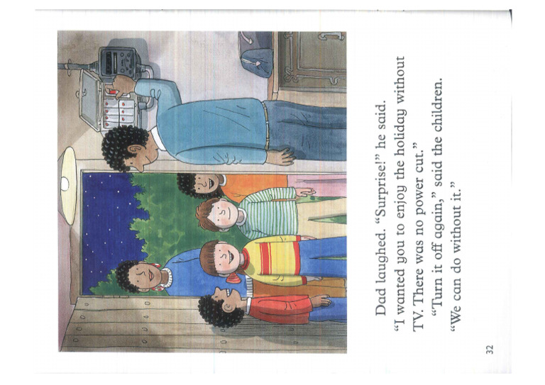 The Power Cut Oxford Reading Tree Images 17 Split | PDF