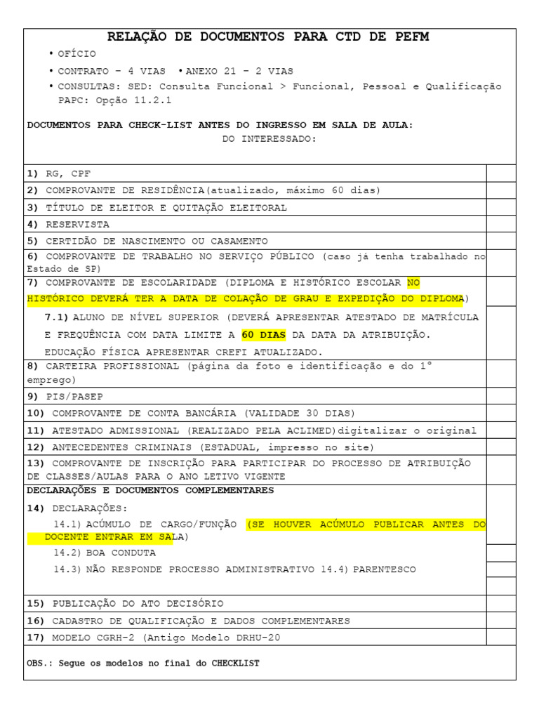 14-CHECKLIST DE CTD 2024 04-04-2024-3 | PDF