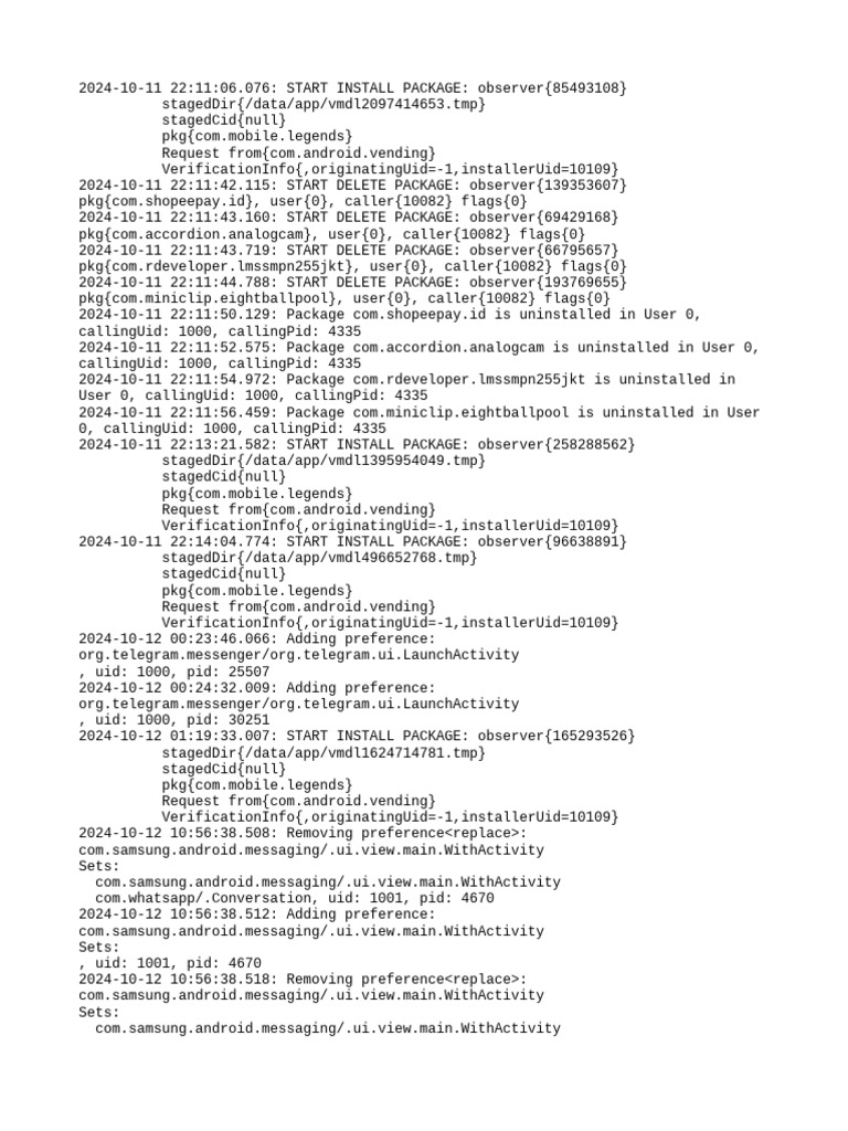 PM Debug Info | PDF | Mobile Software | Software