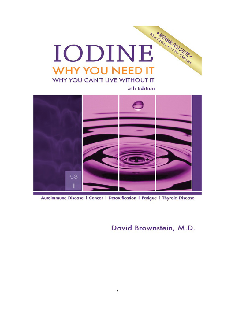 Yodo. Por Qué Lo Necesitas | PDF | Yodo | sal
