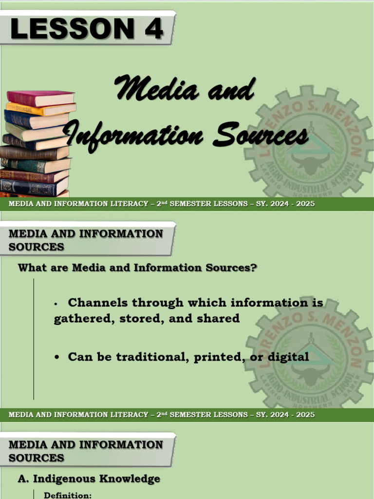 Understanding Media And Information Sources Pdf Libraries Internet