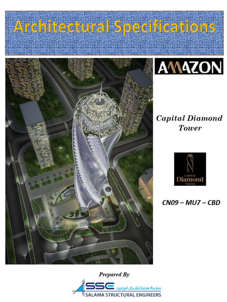 Architectural Specifications | PDF | Masonry | Concrete