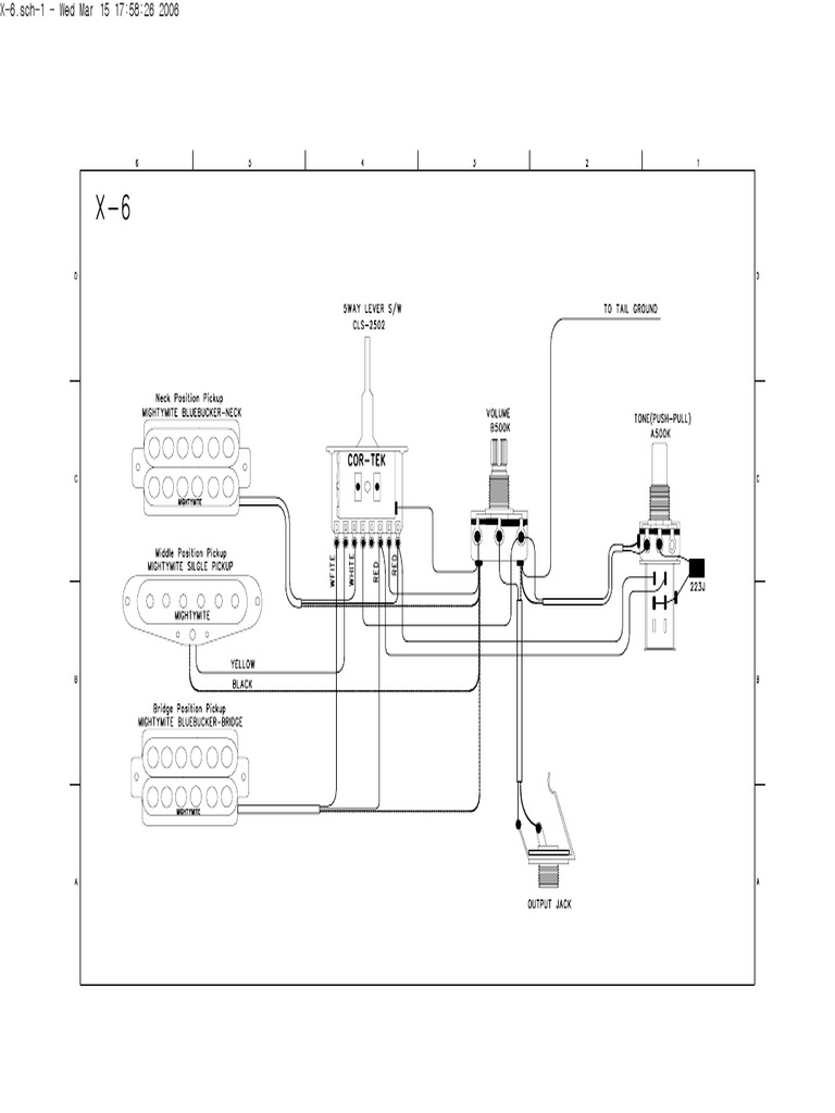 X-6 Eletric Diagram | PDF