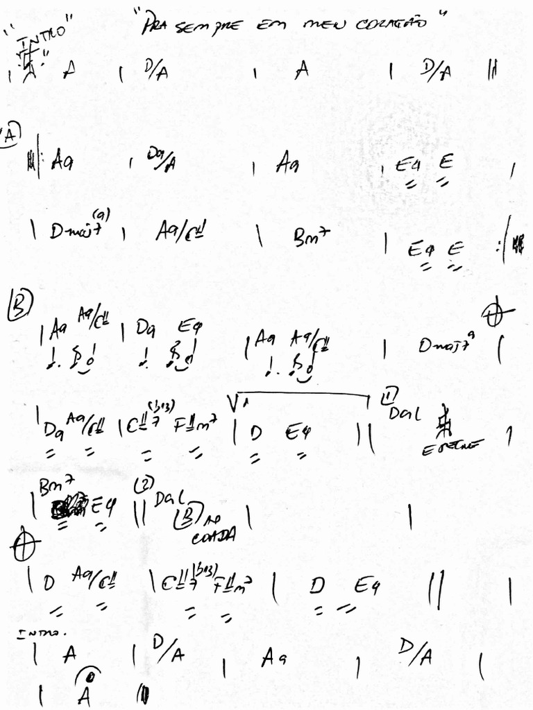 PRA SEMPRE EM MEU CORACAO (Gaby) | PDF