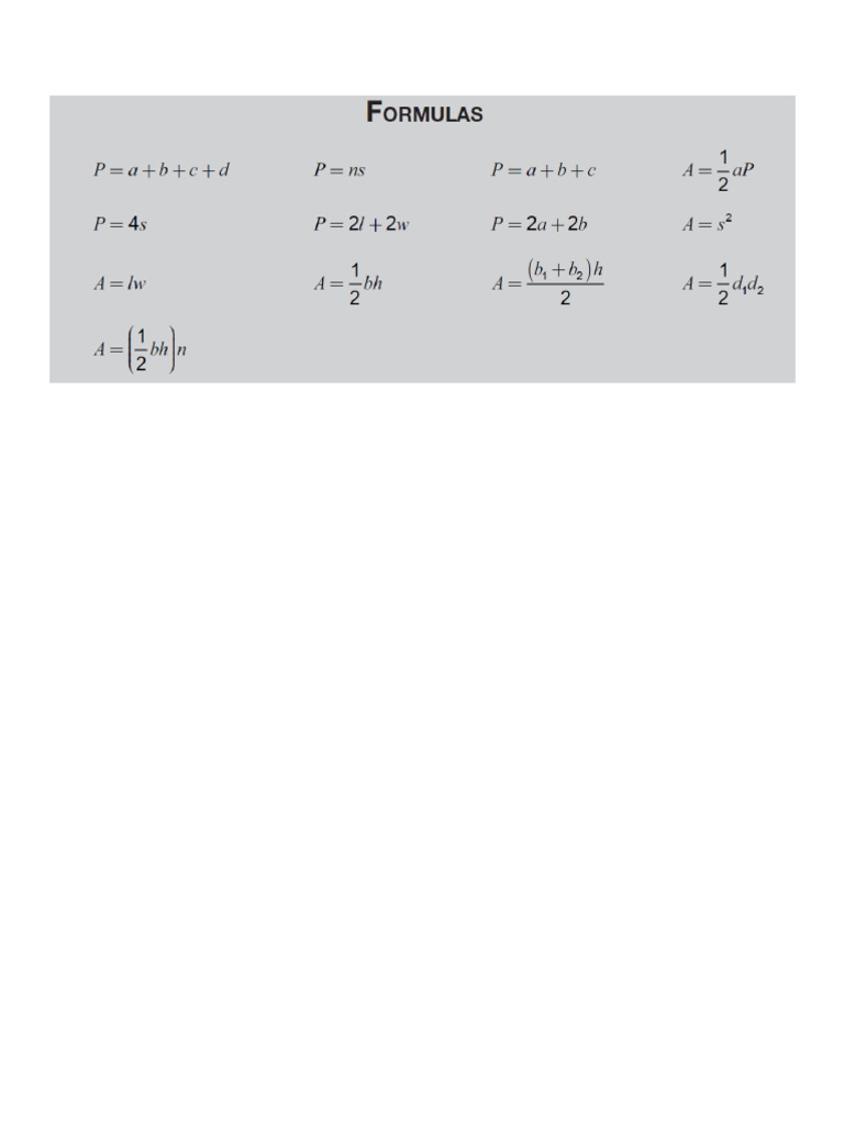Geometry Unit 6 | PDF