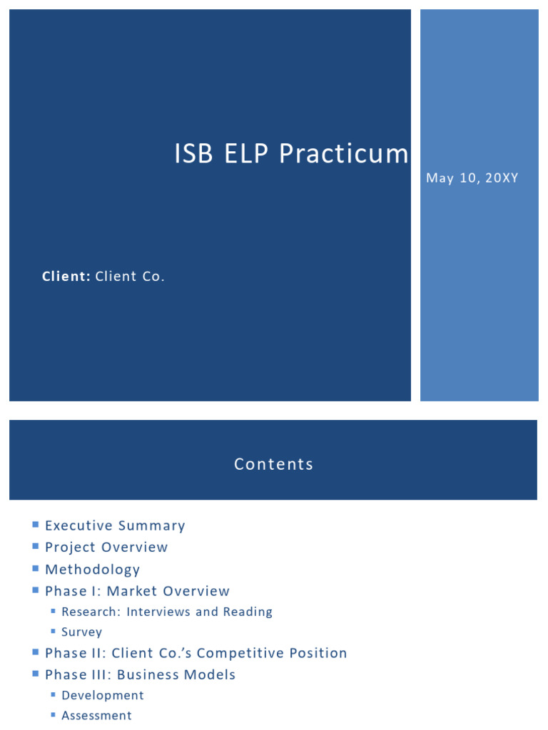 ISB ELP Sample Output 2 | PDF | Fee For Service | General Practitioner