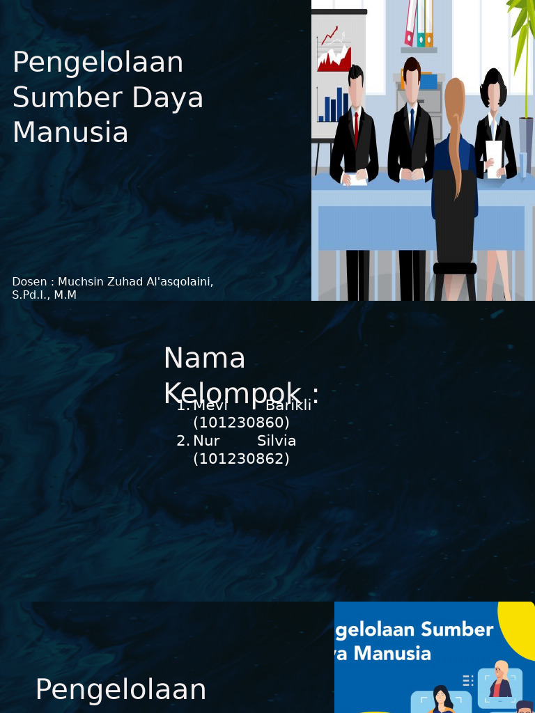 Pengelolaan Sumber Daya Manusia | PDF