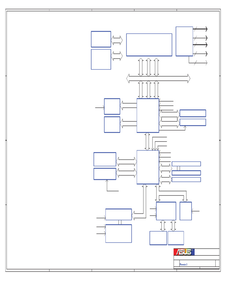 ASUS R452 Phoenix 2 Block Diagram | PDF | Personal Computers | Office ...