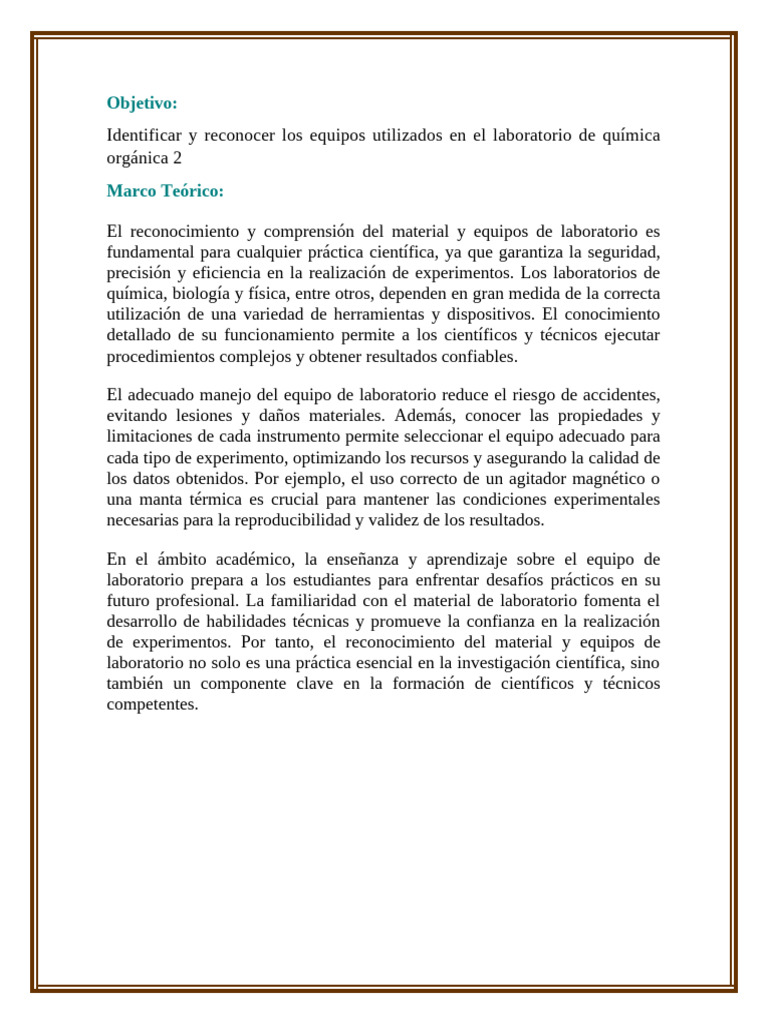 Practica 1 Marrufo (2) - 1 | PDF | Laboratorios | Experimentar