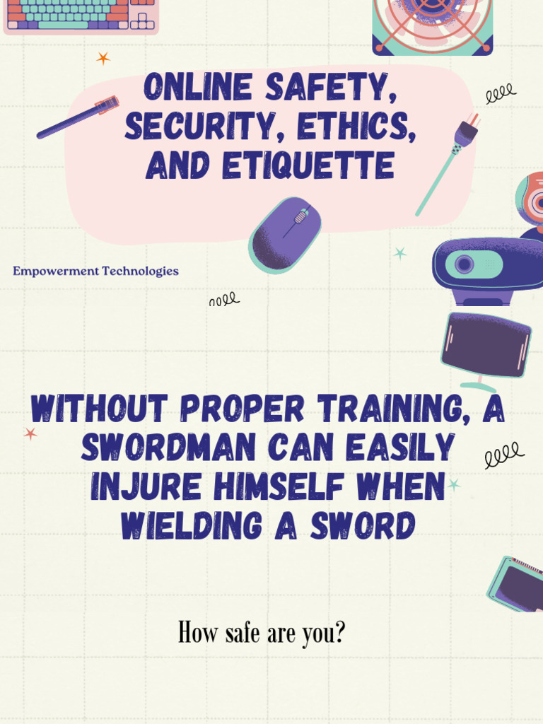 Online safety-Security-Ethics-and Etiquette | PDF | Malware | Security ...