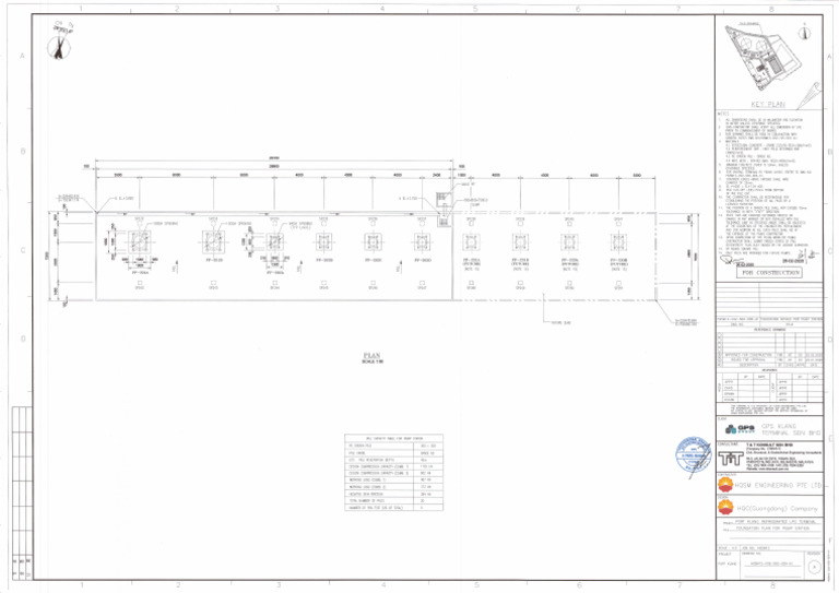 Hqsm12-C02-502-029-A1-A Foundation Plan For Pump Station | PDF