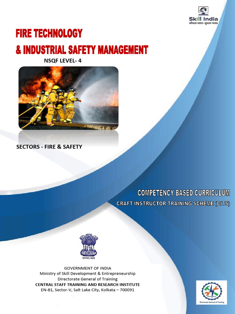 Fire Tech. Ism - Cits2.1 - nsqf-4 | PDF | Combustion | Fires